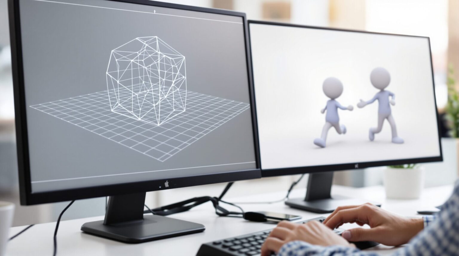 Formation 3D : différences entre modélisation et animation